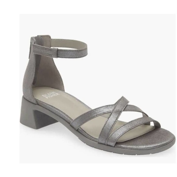 Eileen Fisher | Shoes | Eileen Fisher Noni Leather Ankle Strap Sandal ...